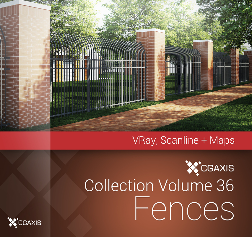3d volume 36 fences model