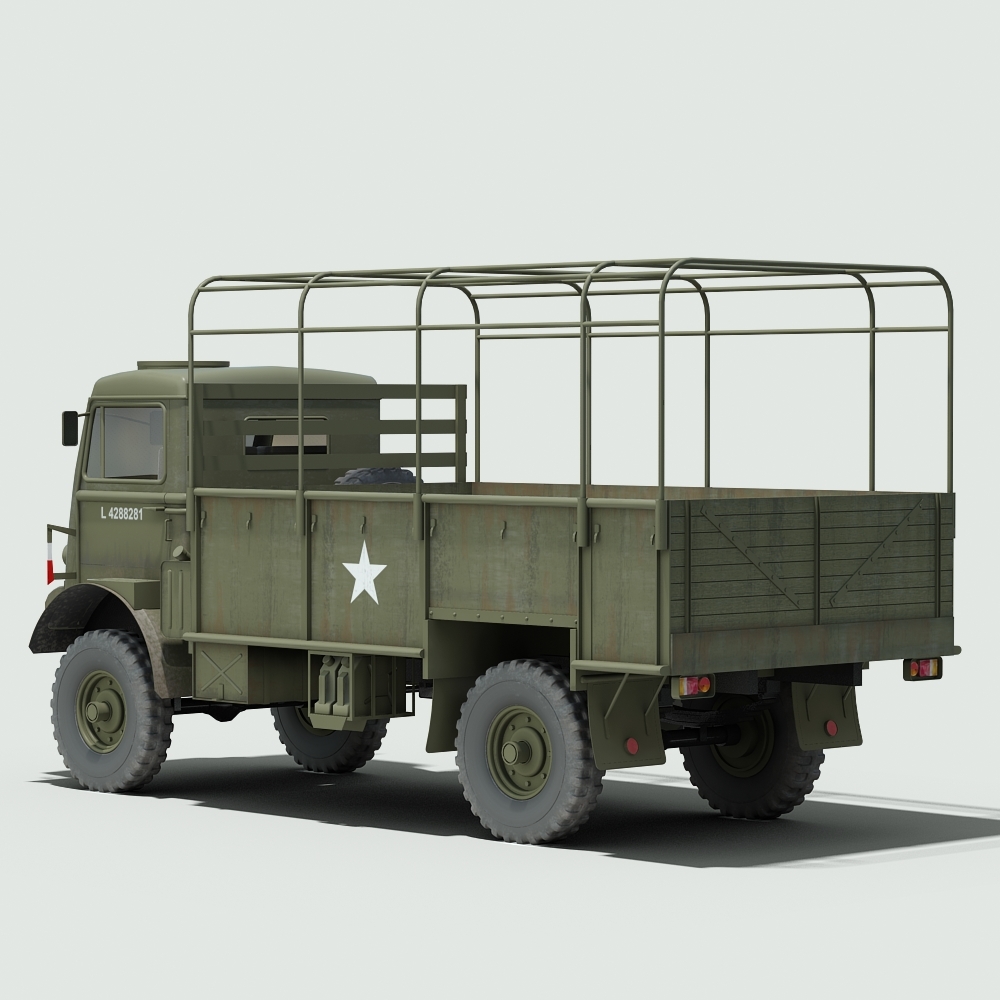 3d ww2 trucks