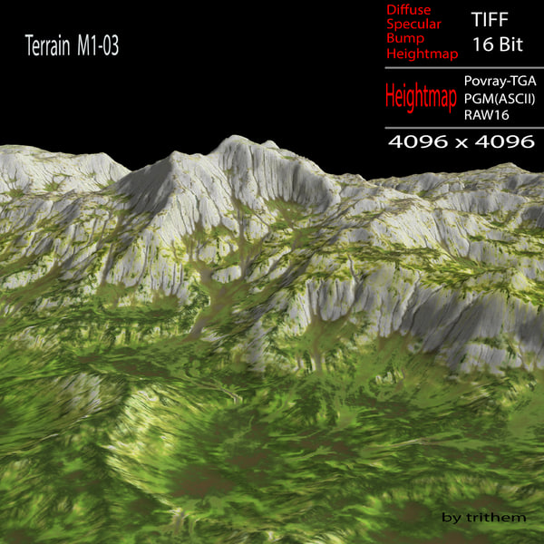 Low Poly 3D Heightmap Models | TurboSquid