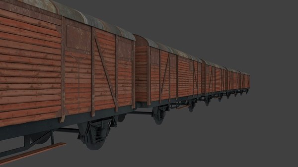 3d wagon train freight