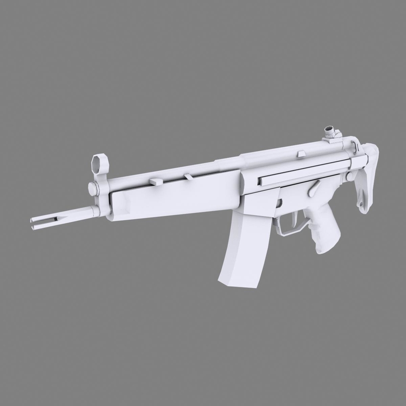hk53 3d model
