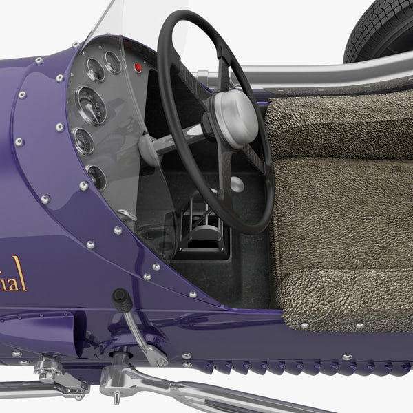 3d model of retro racing cars