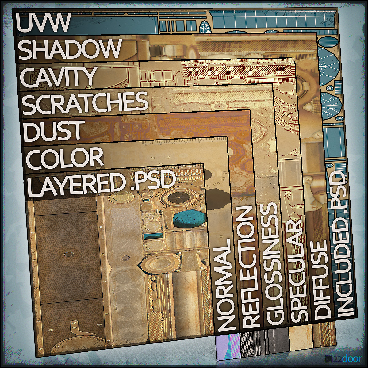 3d model camera normal