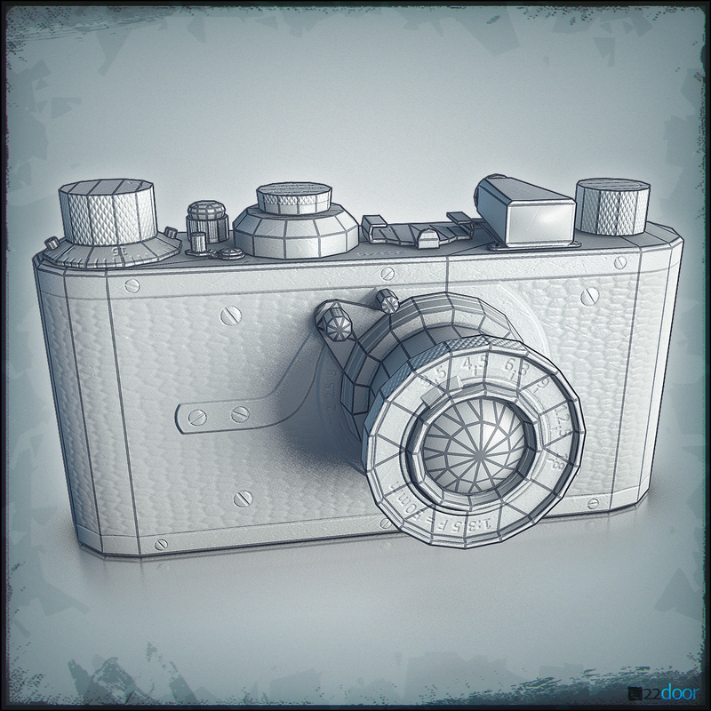 3d model camera normal