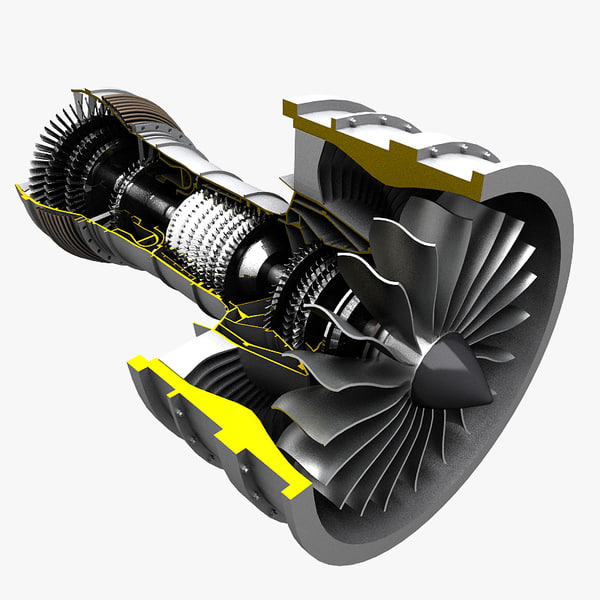 Jet Engine 3D Models for Download | TurboSquid