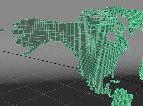 3D Continent Models | TurboSquid