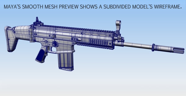 scar mk17 combat assault rifle obj