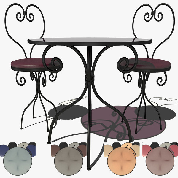 Free Cafe Table 3D Models for Download | TurboSquid