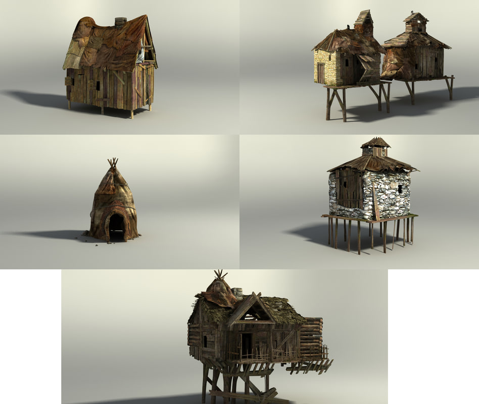 shack 3d model