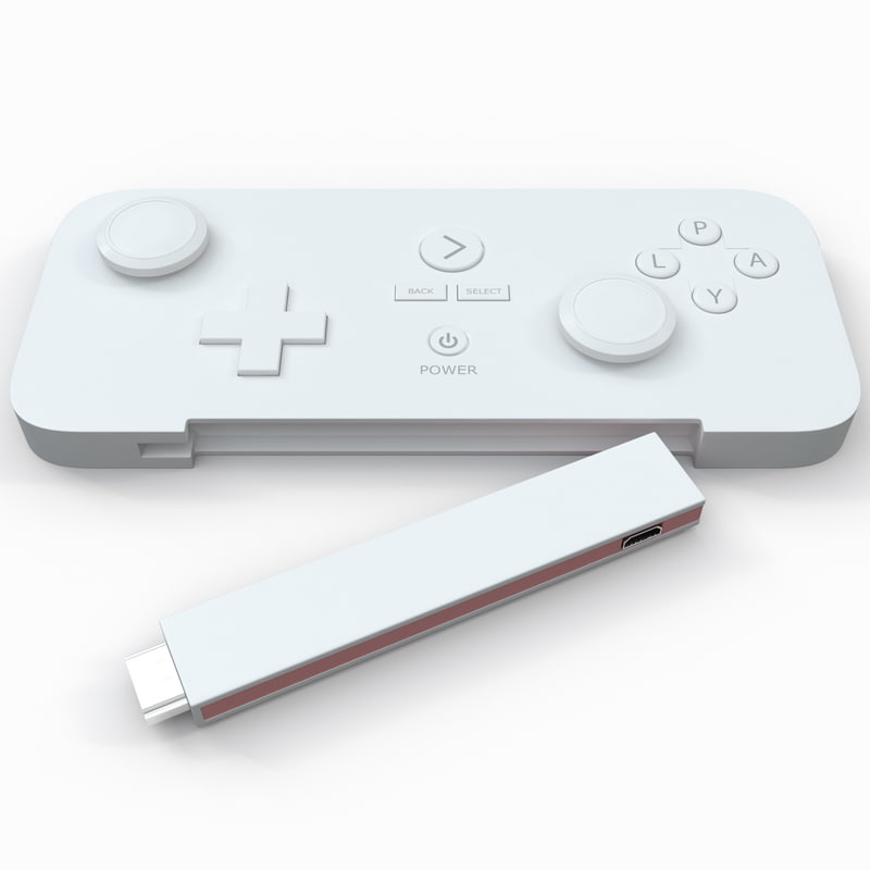3d model gamestick