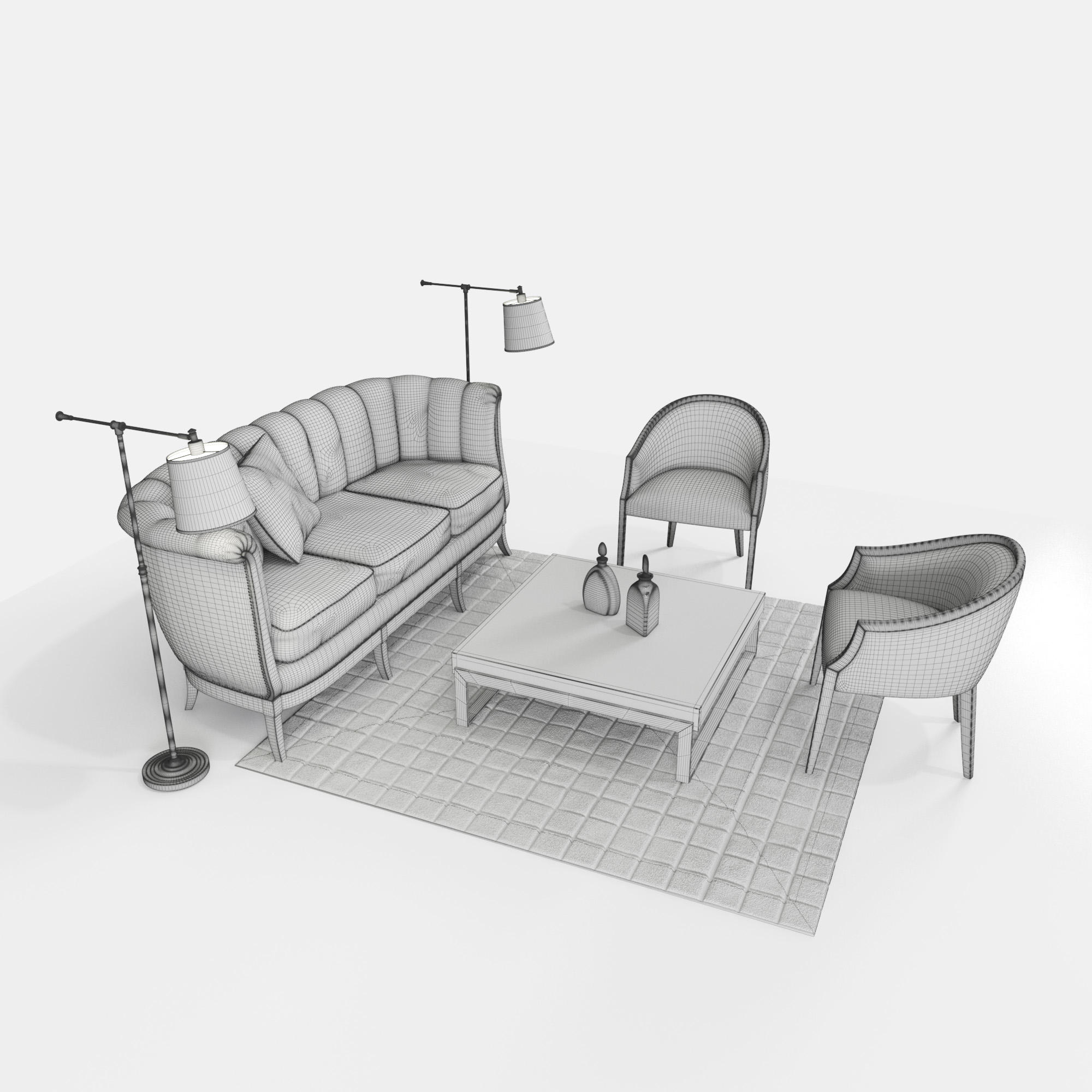 living room set max