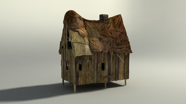shack 3d model