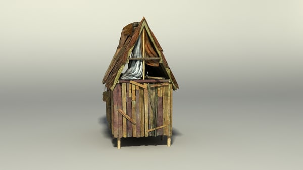 shack 3d model