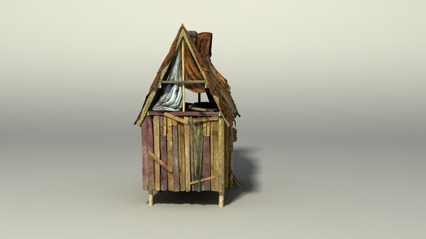 shack 3d model