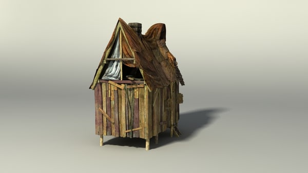 shack 3d model
