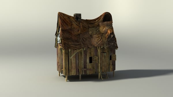 shack 3d model