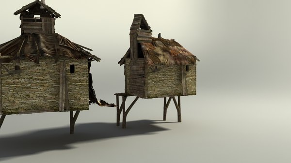 shack 3d model