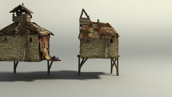 shack 3d model