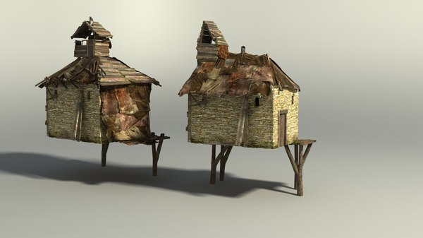 shack 3d model