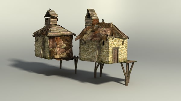 shack 3d model