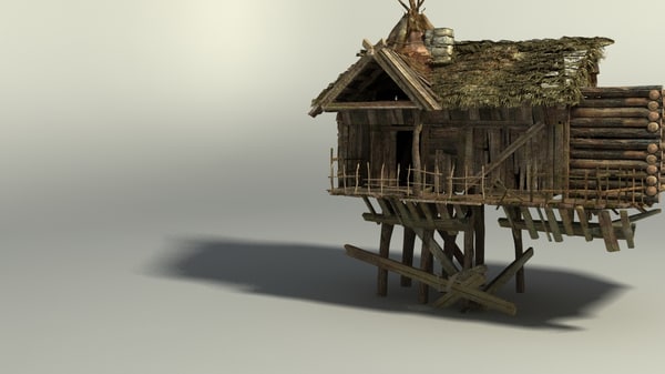 shack 3d model