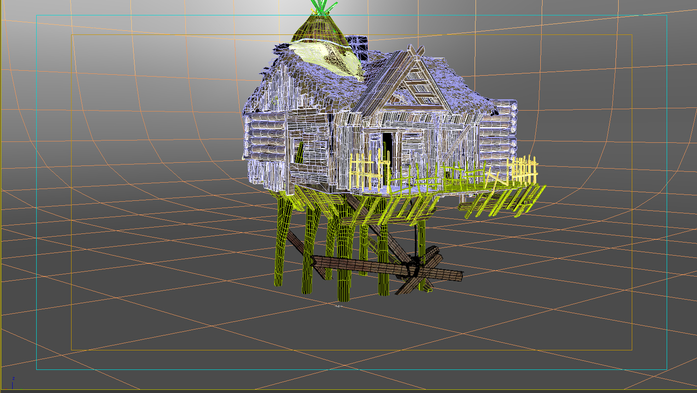 shack 3d model