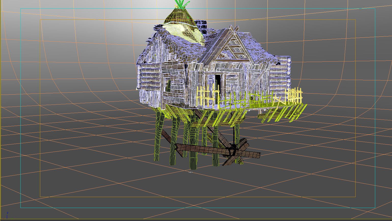 shack 3d model