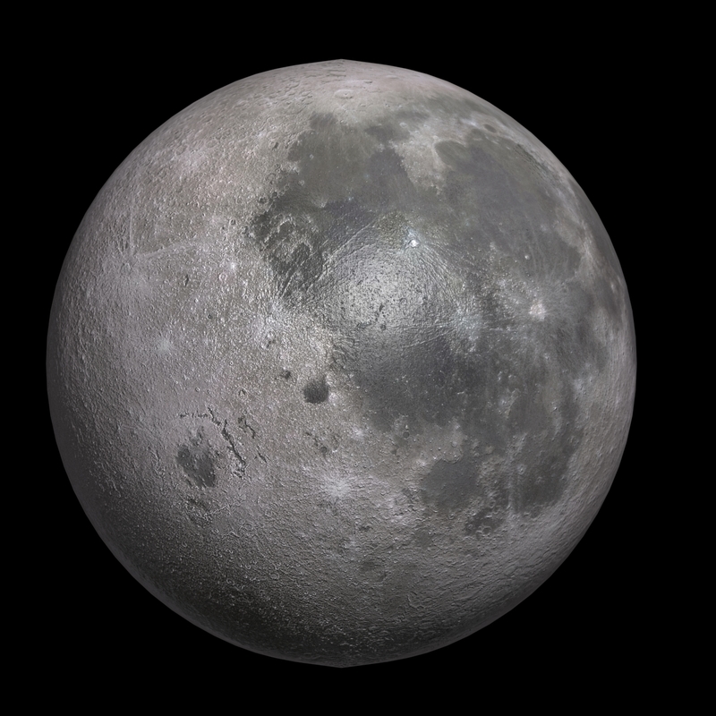 3d model moon