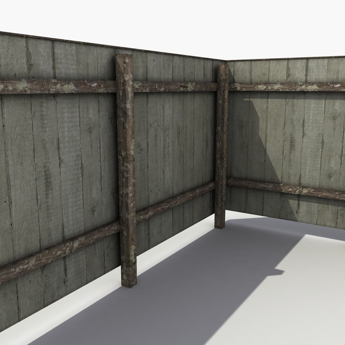wooden fence wood 3d max