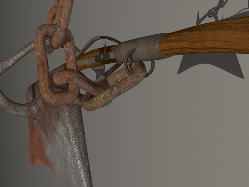 axe bull beheader 3d model