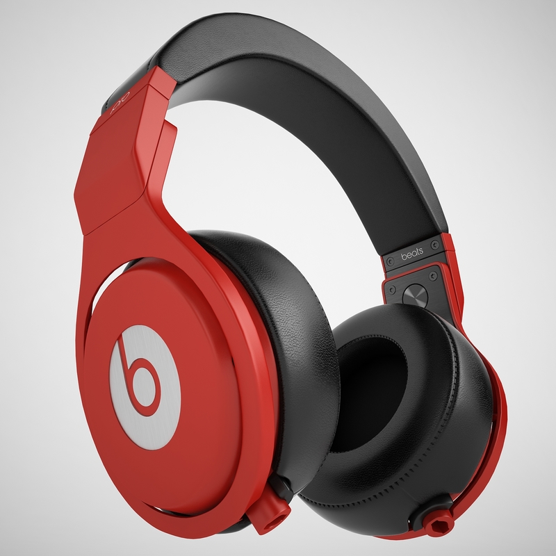 3d model headphones monster beats