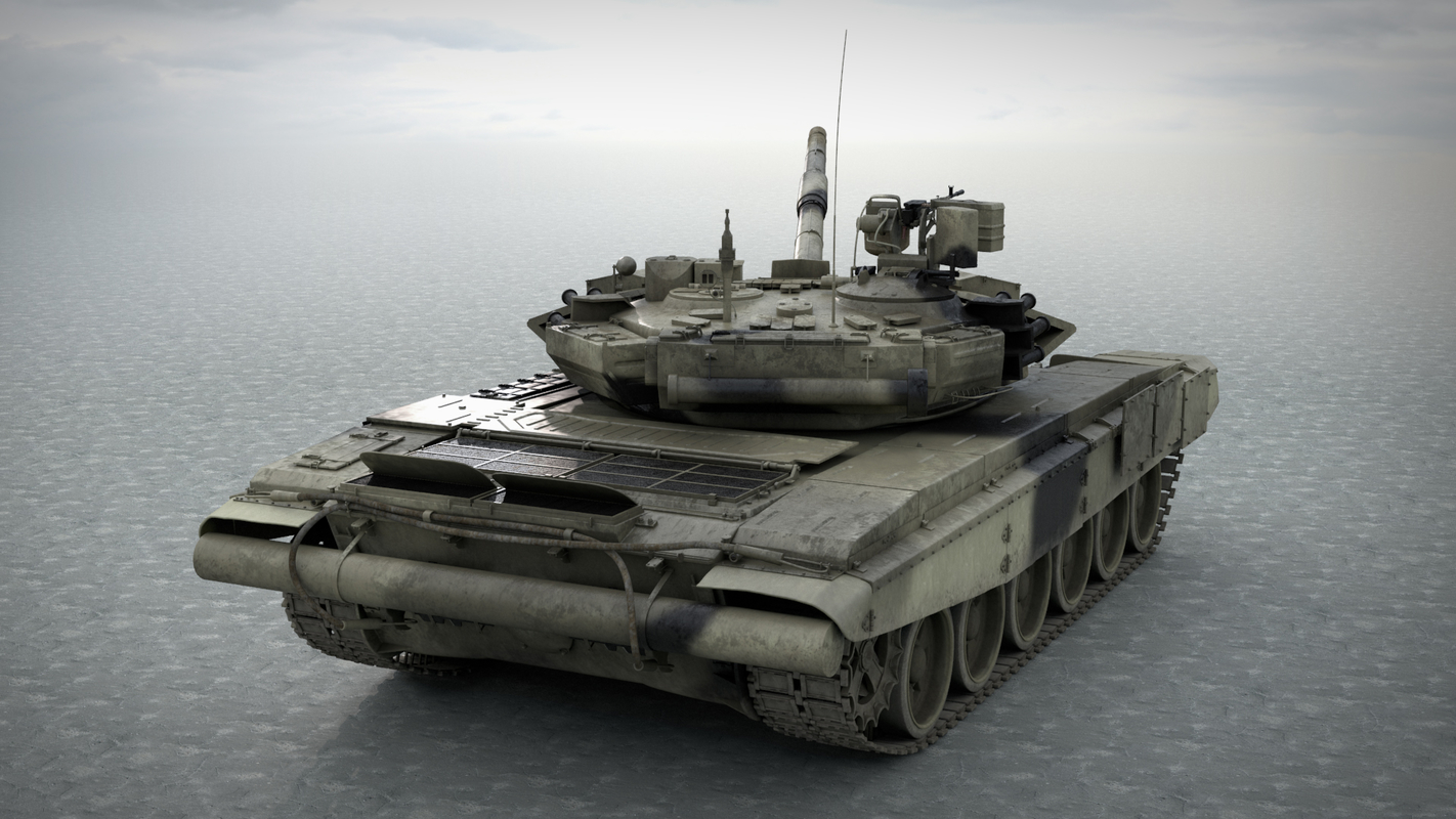 3d model of t90s russian tanks t-90