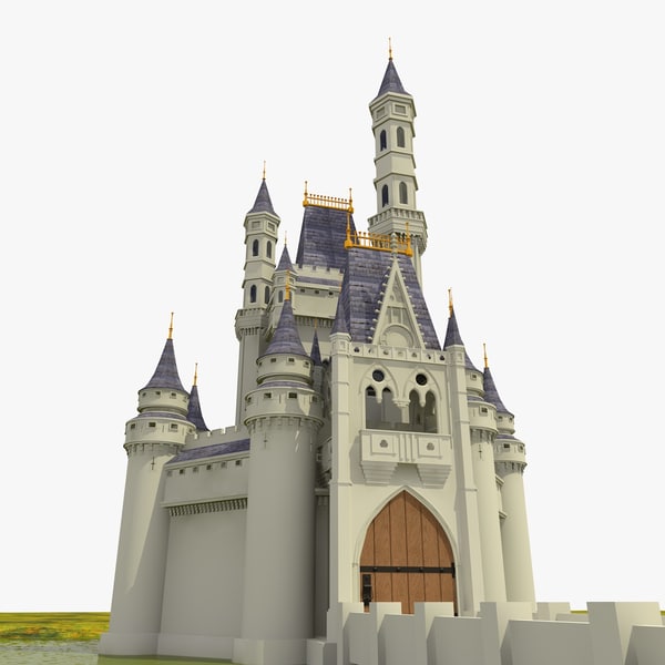 3d castle building