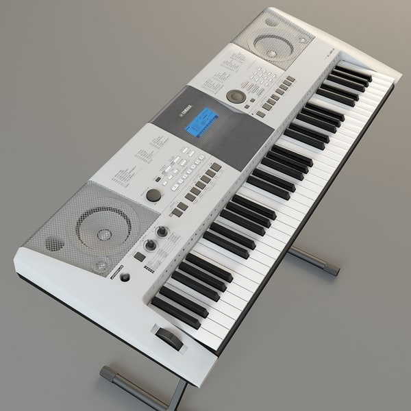 synthesizer yamaha psr-e413 3d max
