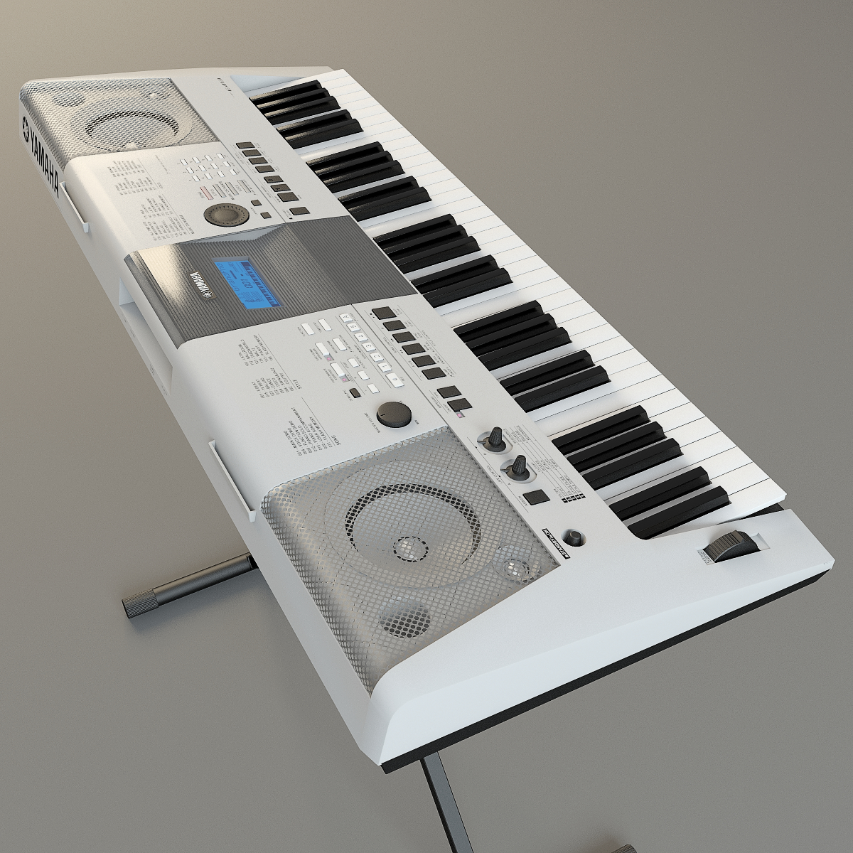 synthesizer yamaha psr-e413 3d max