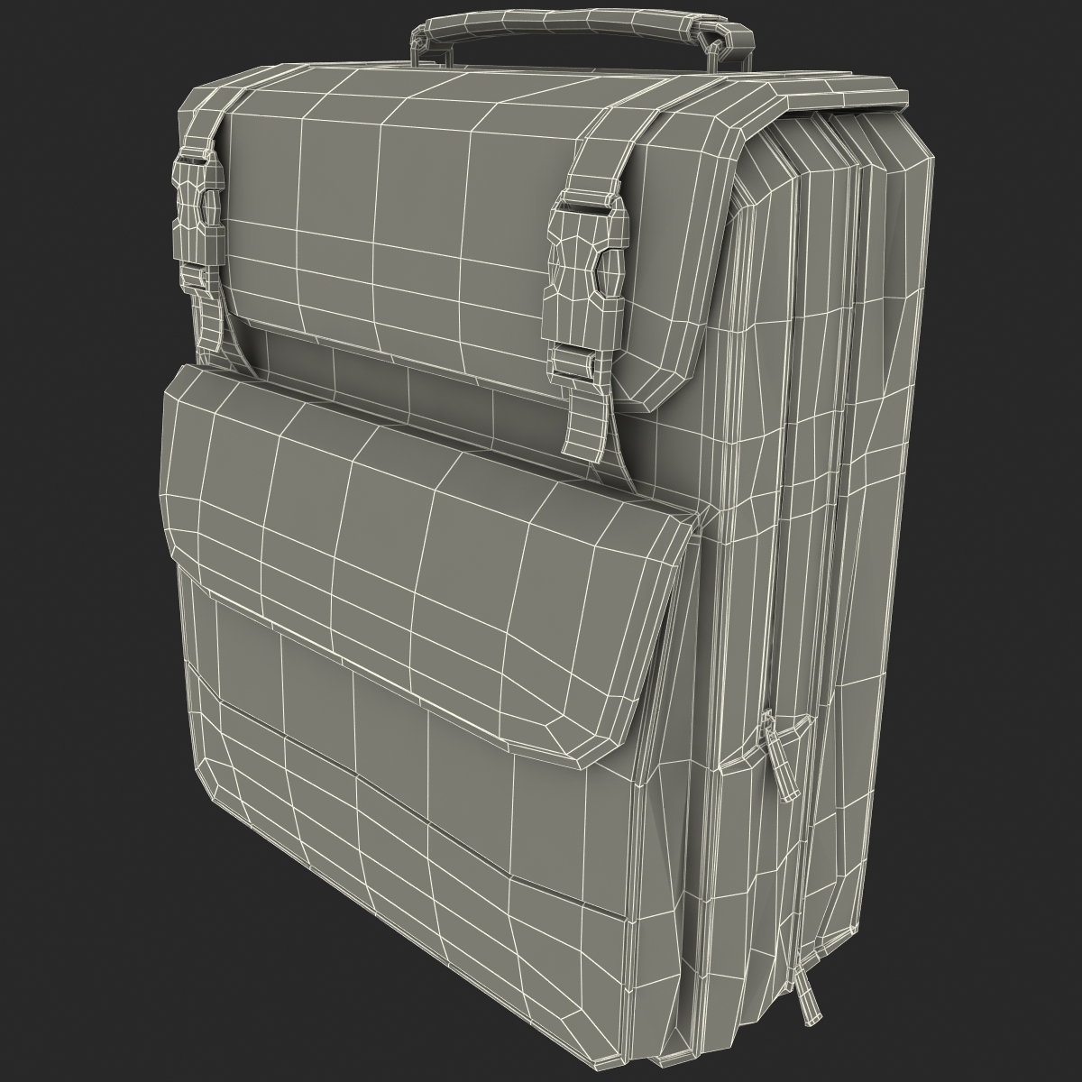 3d model of backpack 9