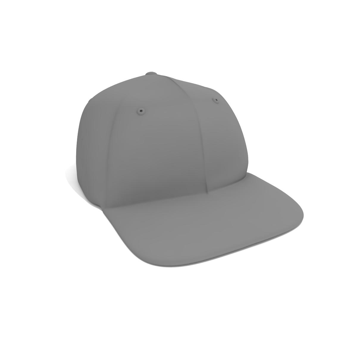 3d baseball cap model