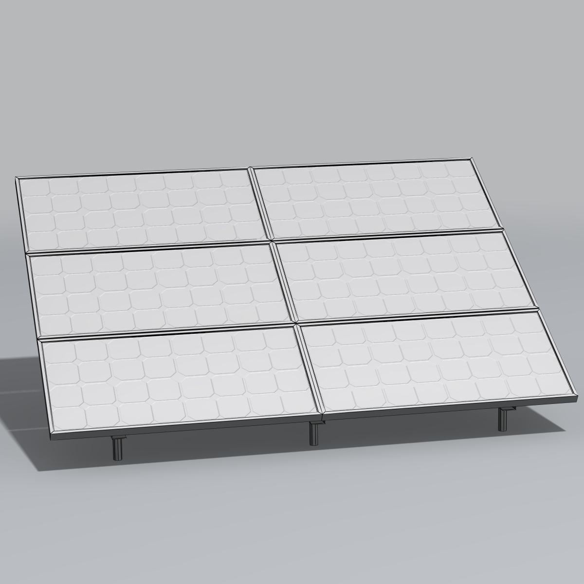 太阳能板3D模型 - TurboSquid 794786