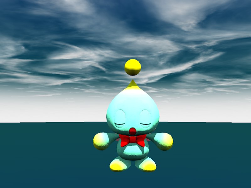 free 3ds model chao