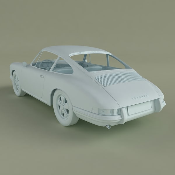 3d porsche 911 901 model