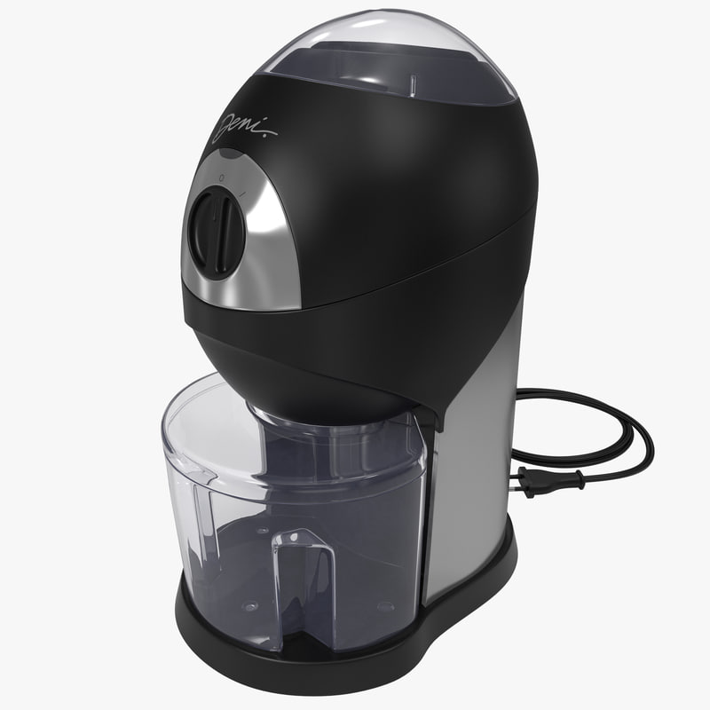 3d model automatic ice crusher machine