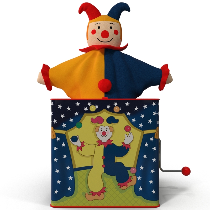 jack box toy 3d model