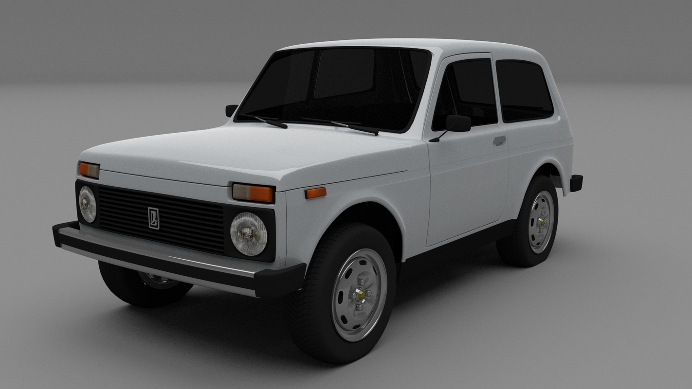 3d model lada niva
