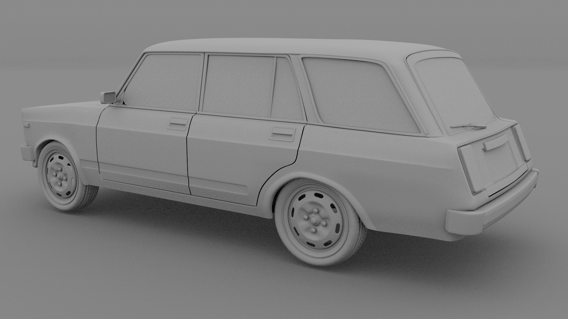 3d model lada niva
