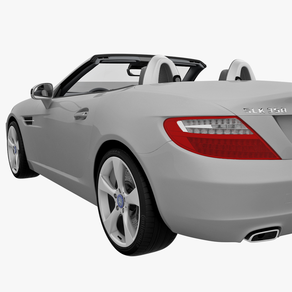 3d mercedes benz slk roadster