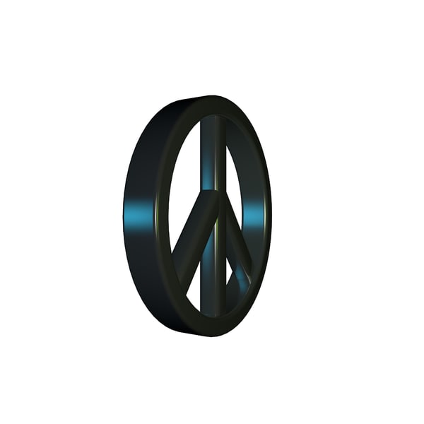 peace sign 3d 3ds