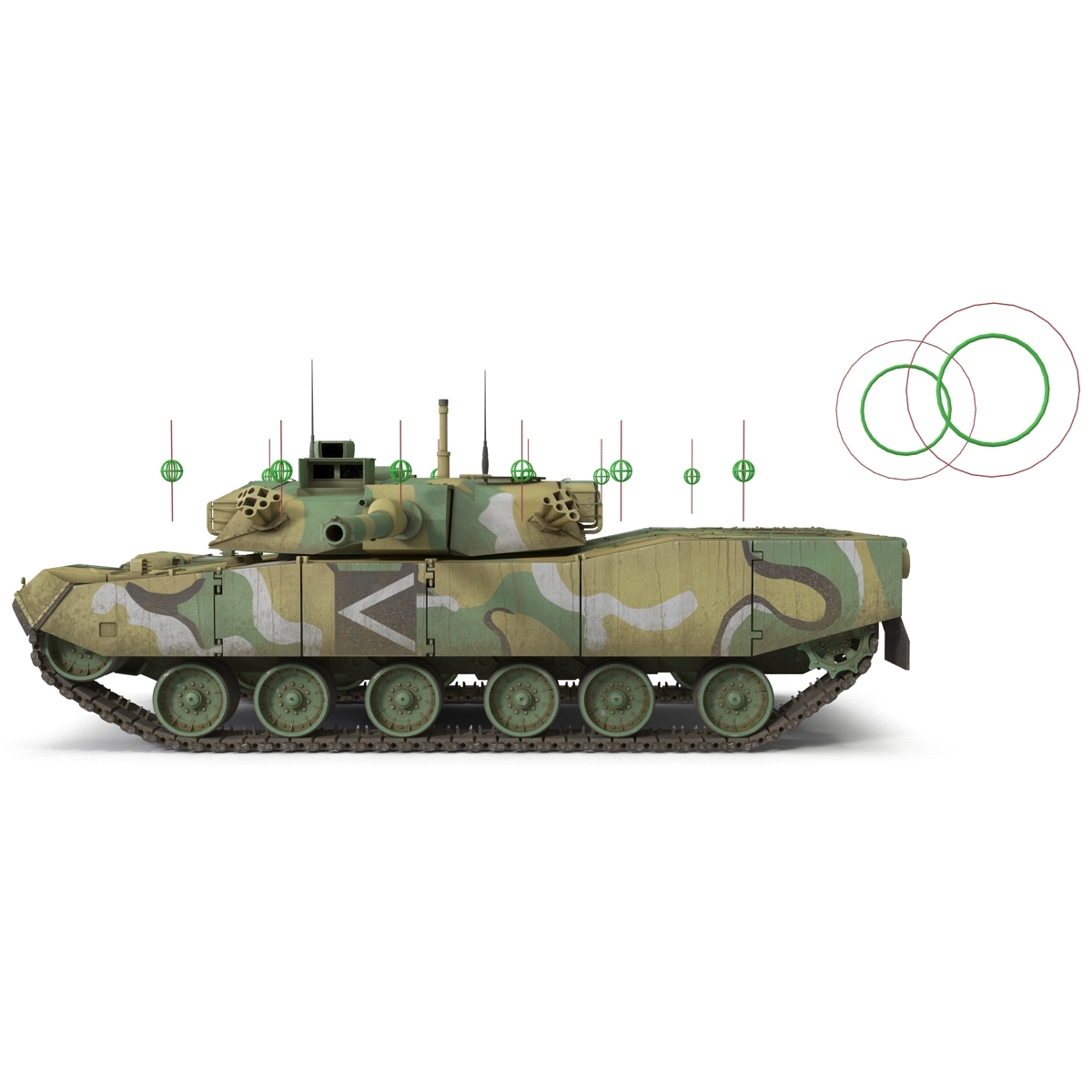 3d south korean main battle tank