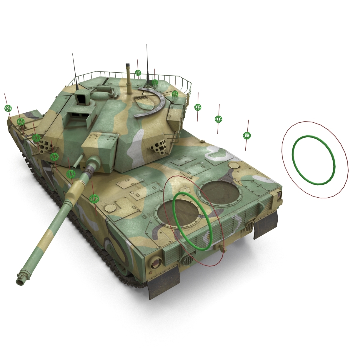 3d south korean main battle tank