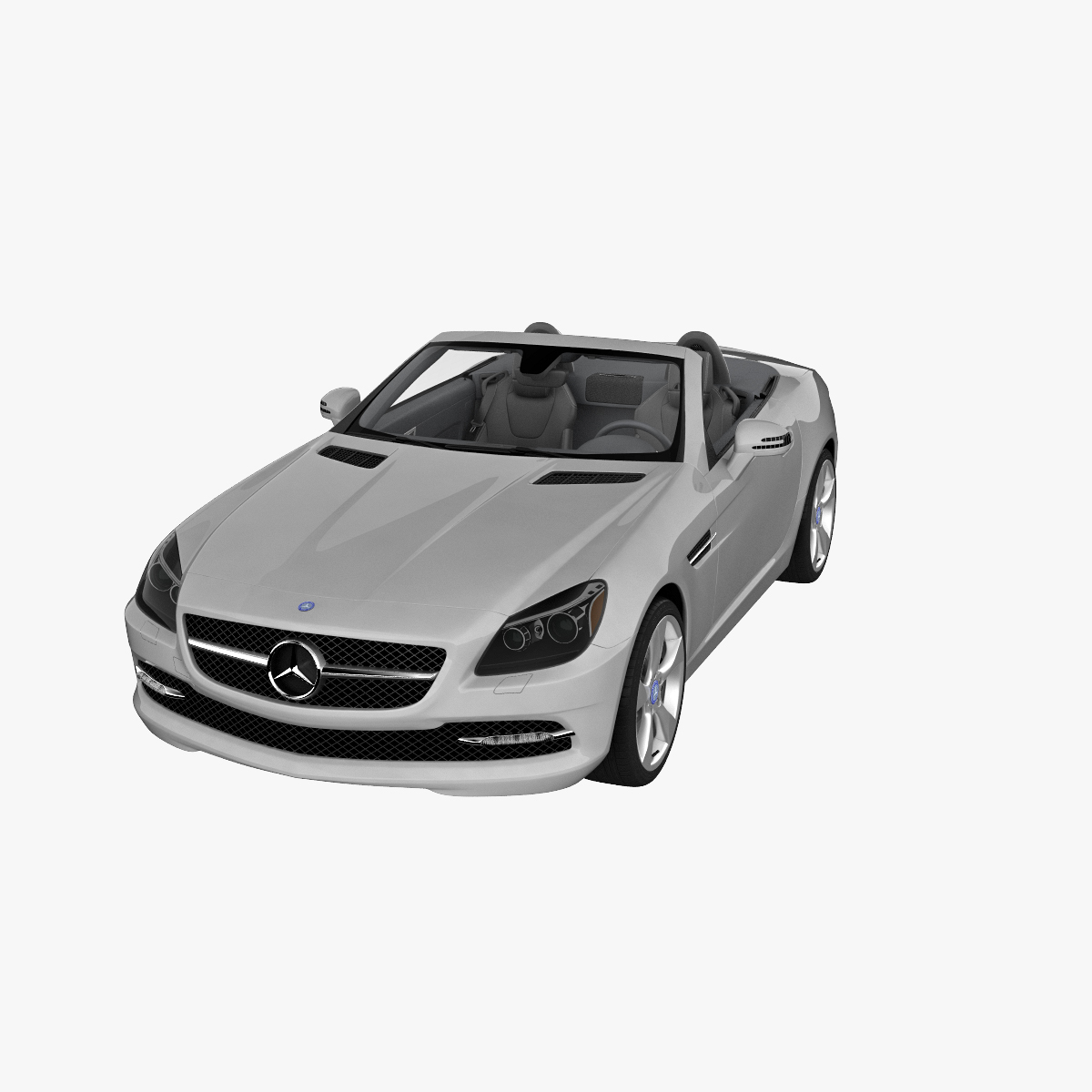3d mercedes benz slk roadster