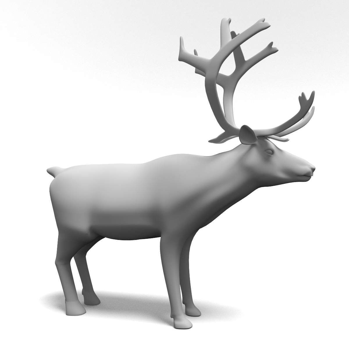 3dmax-reindeer-deer